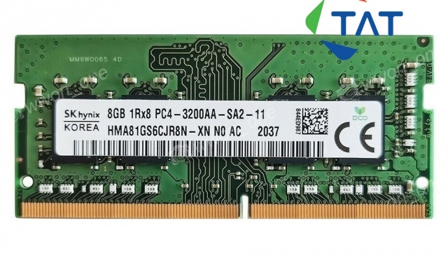 Ram Laptop DDR4 8GB SK Hynix 3200MHz HMA81GS6DJR8N-XN - linhkien24h.com